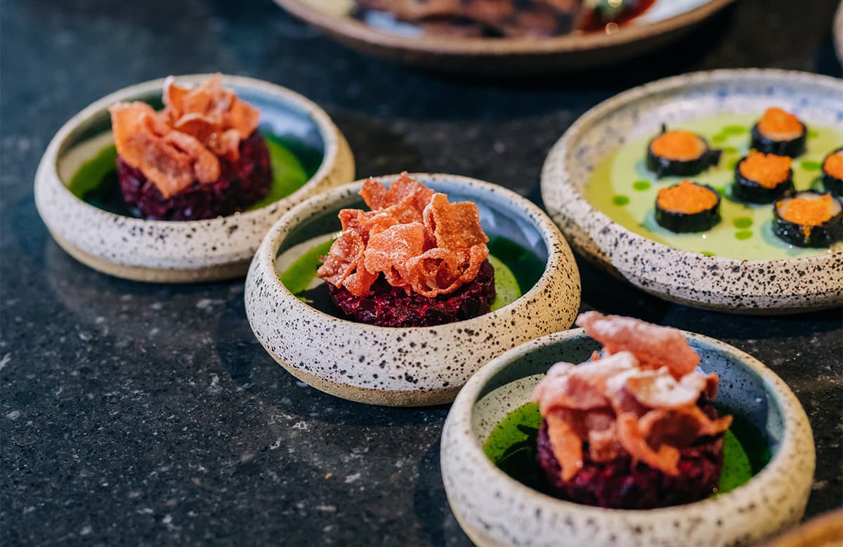 Smoked Beetroot Tartare by Flotilla Restaurant | KING