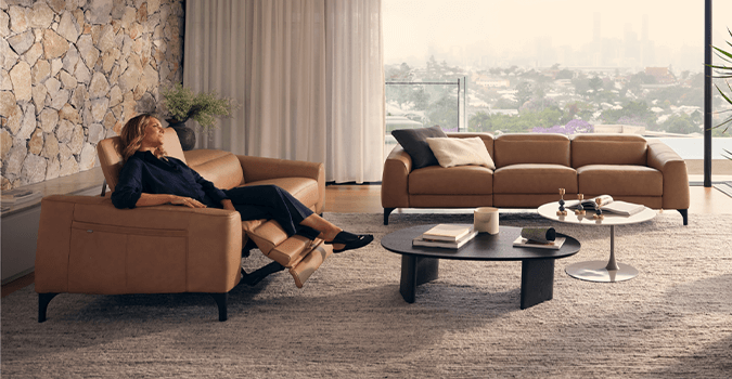 Recliner Sofas | Experience personalised comfort | King Living