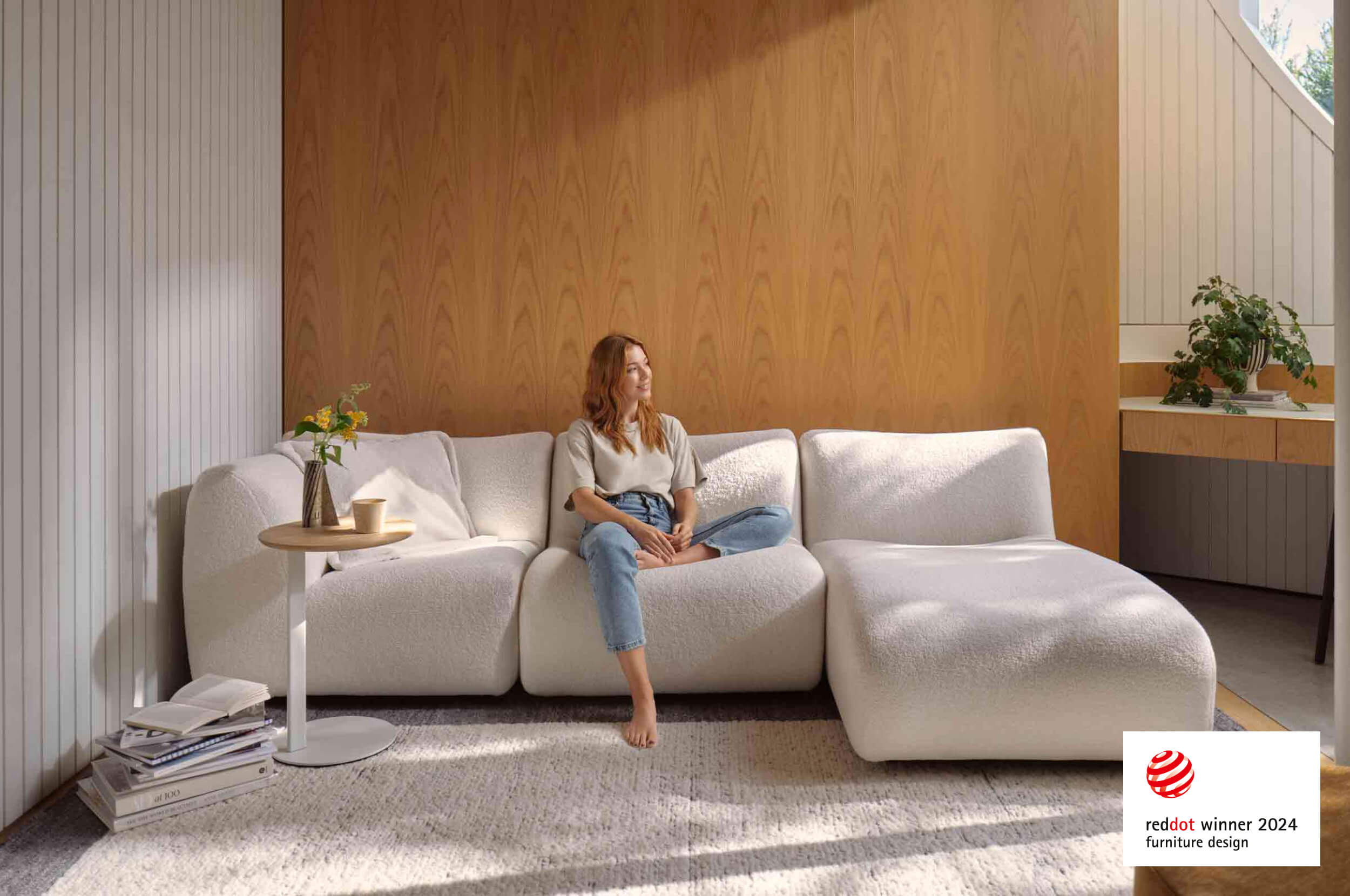 1977 Sofa 3 Modules with Chaise - King Living