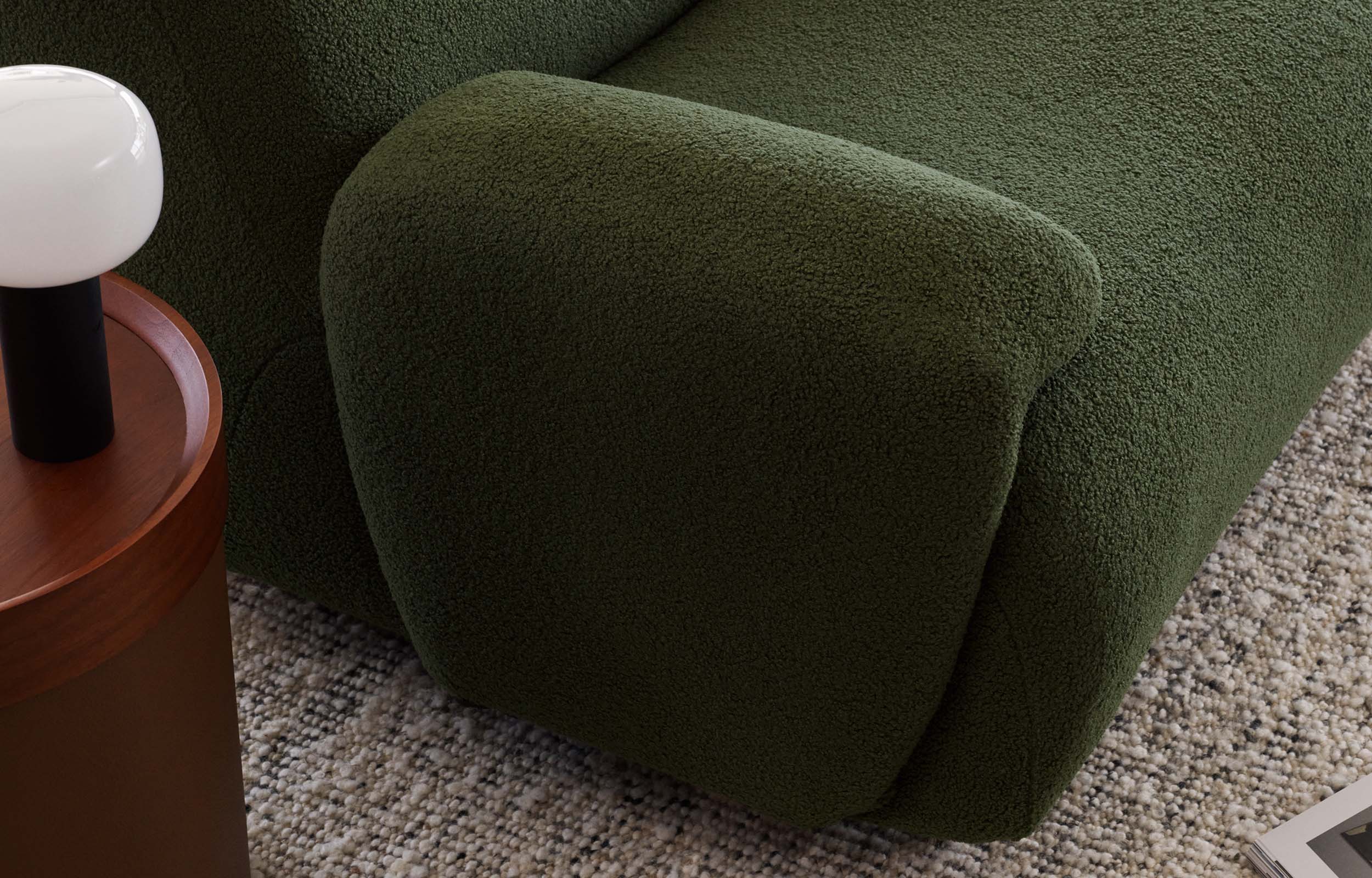 1978 High Back Sofa Armrest