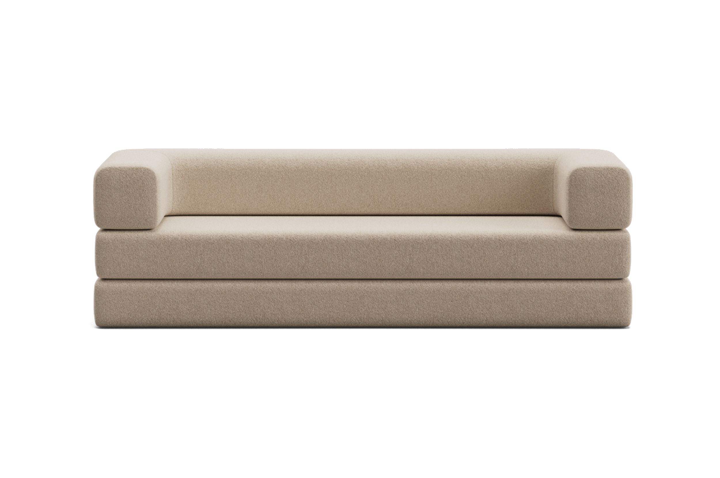 KING Sofa Bed – Biscotti Beige Fabric