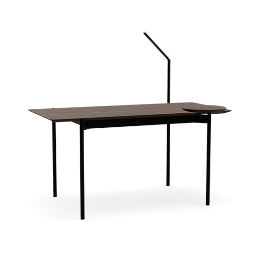 Eto Timber Side Table | Occasional Tables| Timber Veneer | Round Marble ...