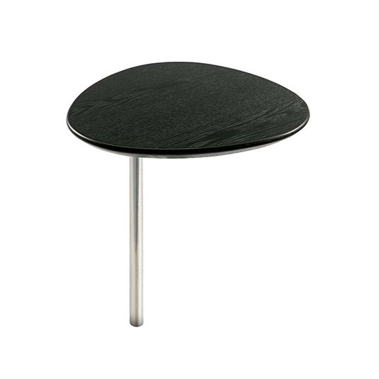 Smart Crescent Table - Timber