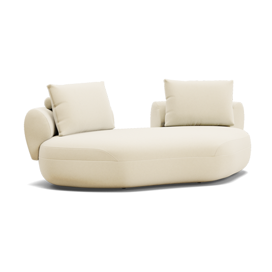 Aura Island Sofa | Curved sofa design | King Living