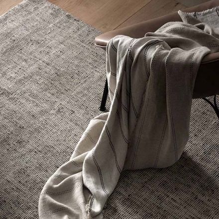 King Rug Collection | Waterfall NZ Wool and Art Silk Rug - King Living