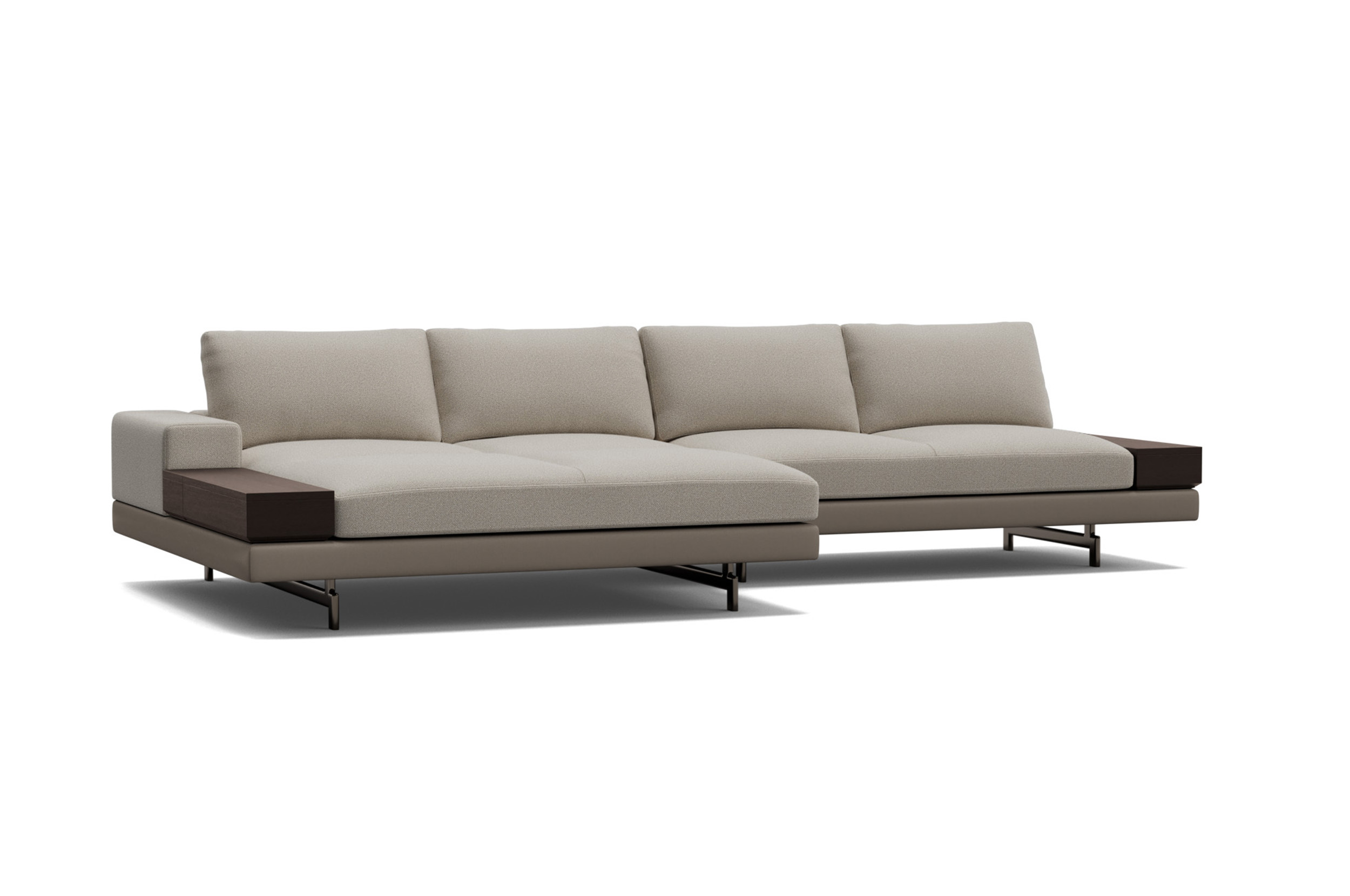 Kato Modular Sofa with Double Chaise