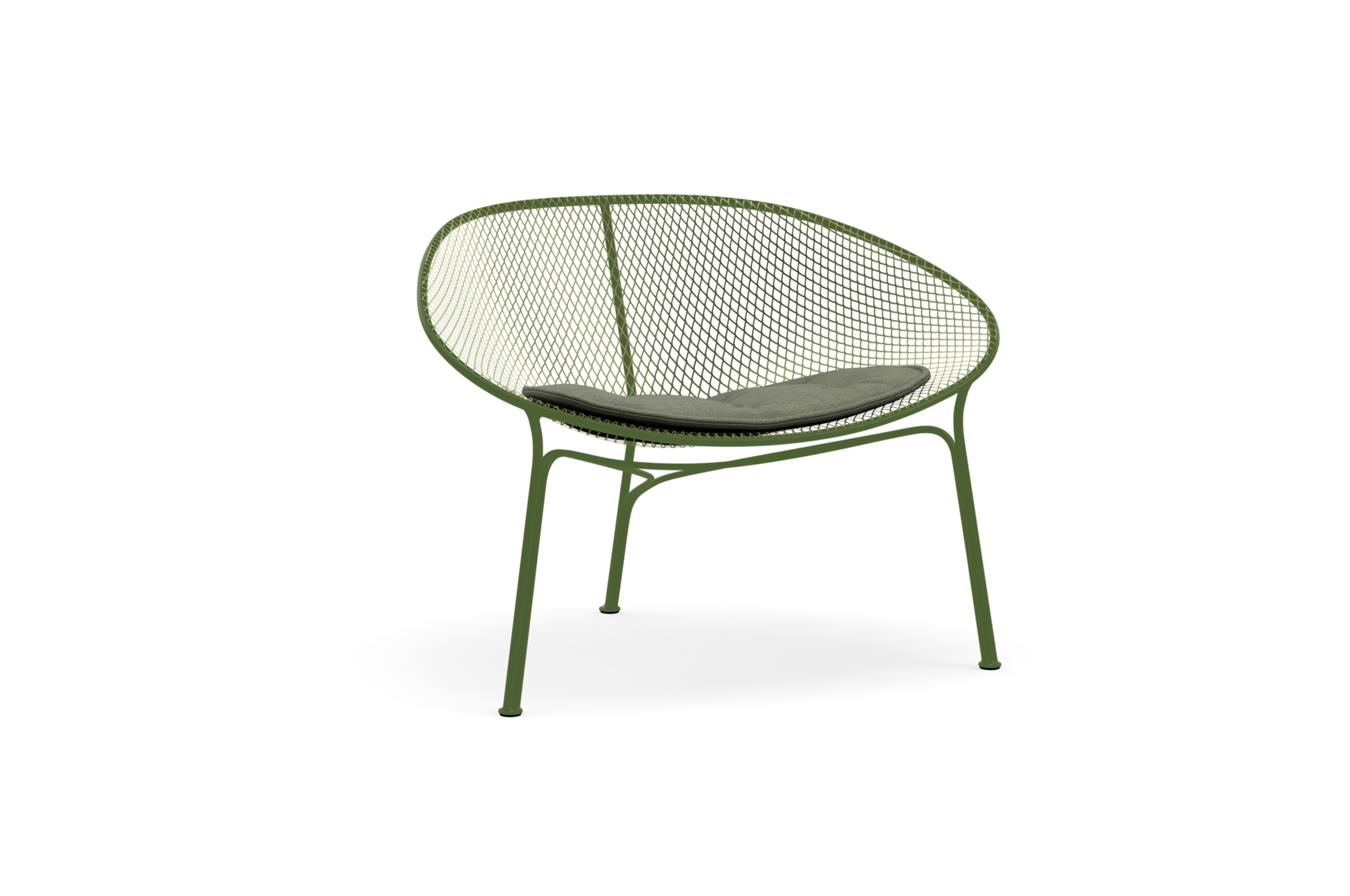 Luna Outdoor Chair with Seat Cushion - In Stock