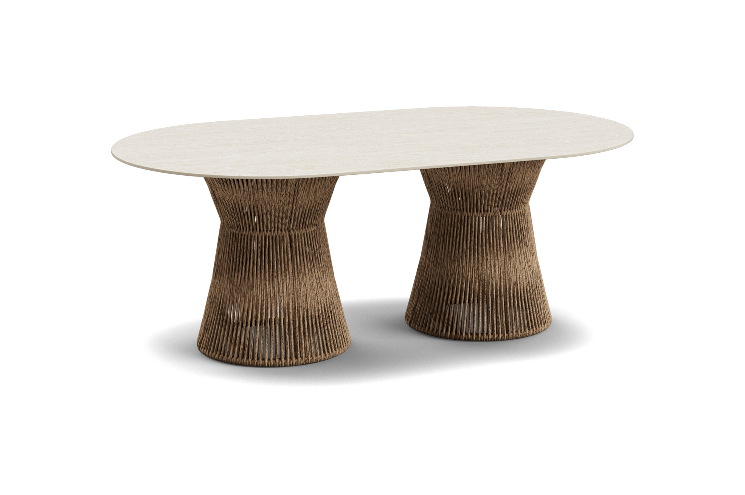 Oasis Outdoor Oval 6 Seater Dining Table