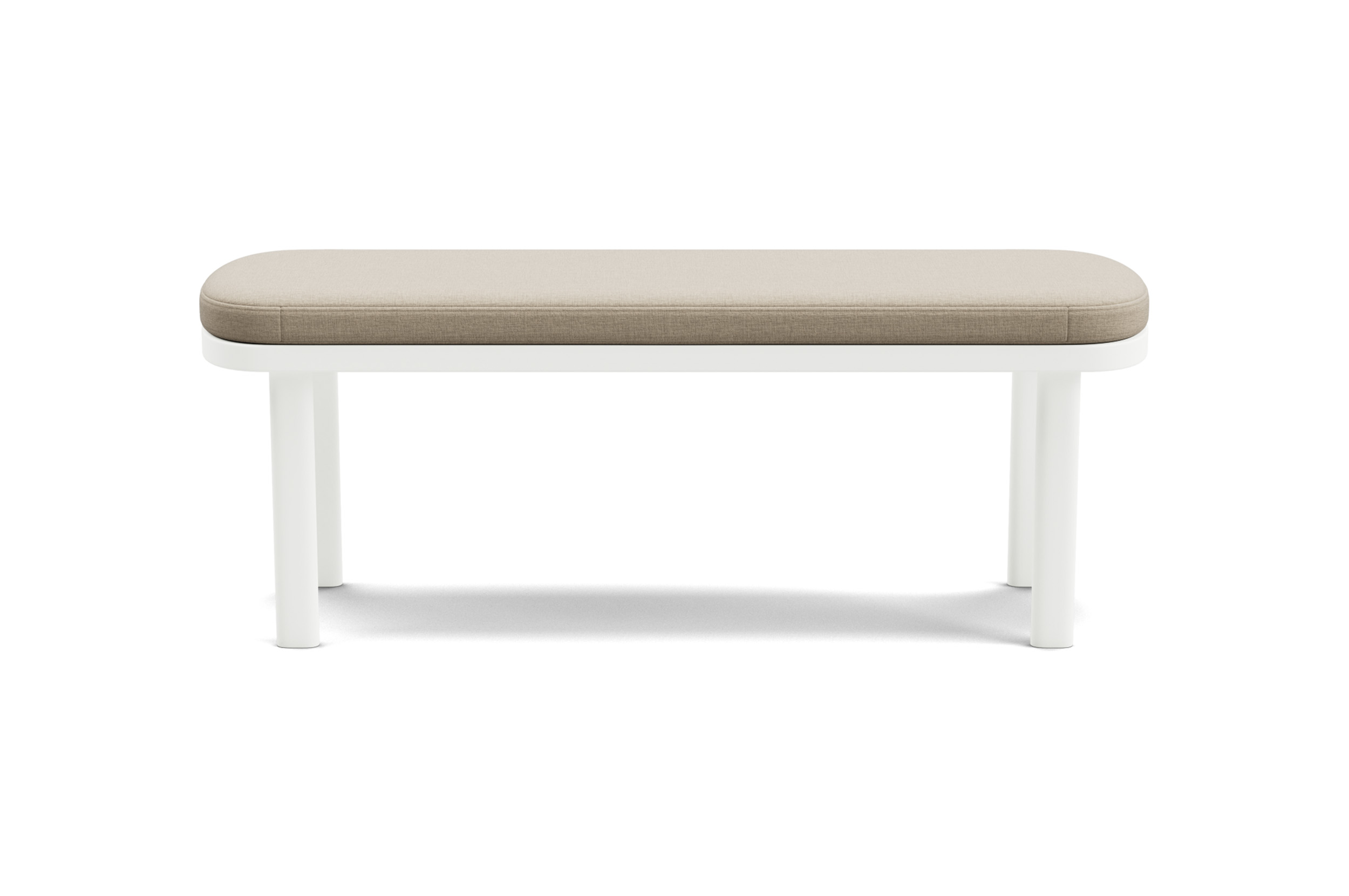 Plateau Outdoor 2 Seater Oval Dining Bench