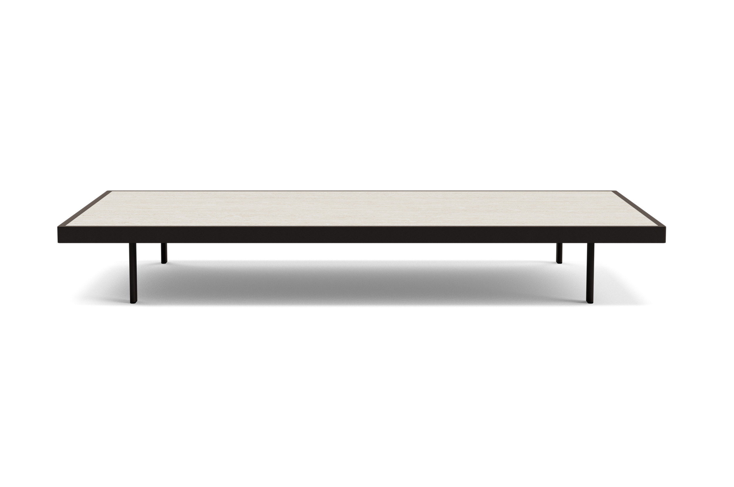Plateau Outdoor Coffee Table Rectangle Ceramic - Large