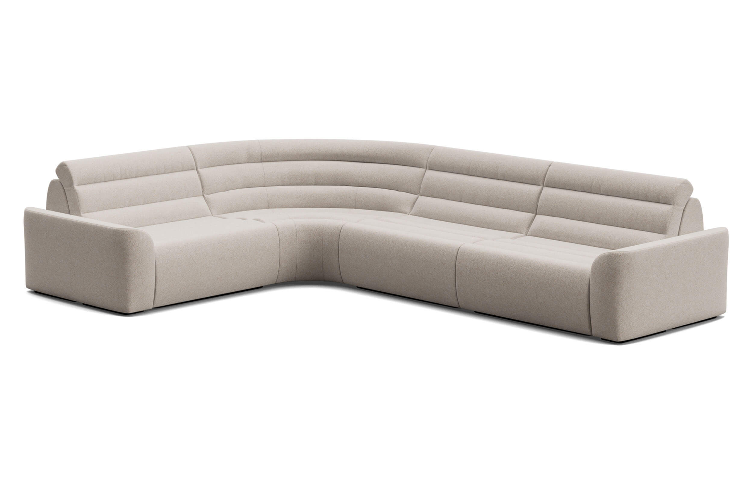 Quantum L Shaped Wide Modular Sofa