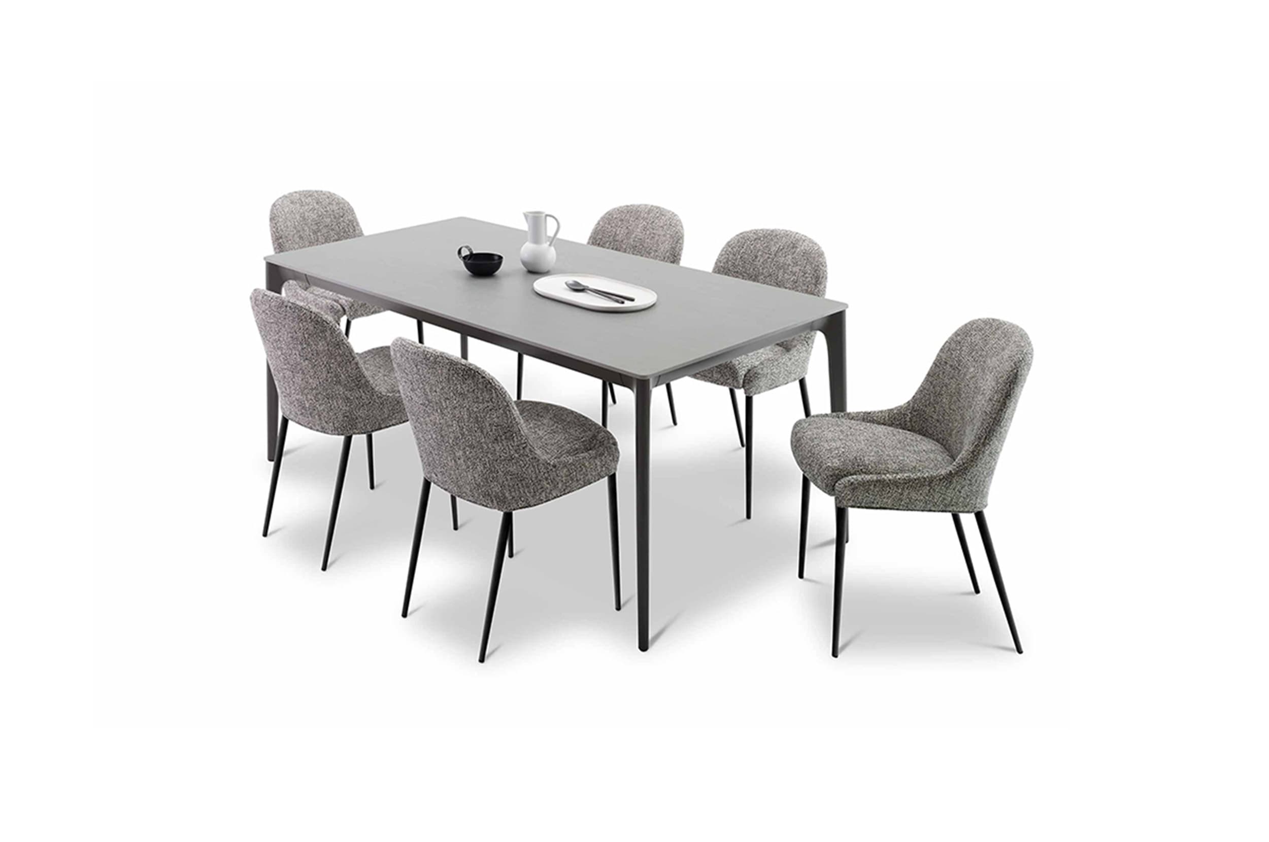 Quay Armless Dining Chair Set of 6