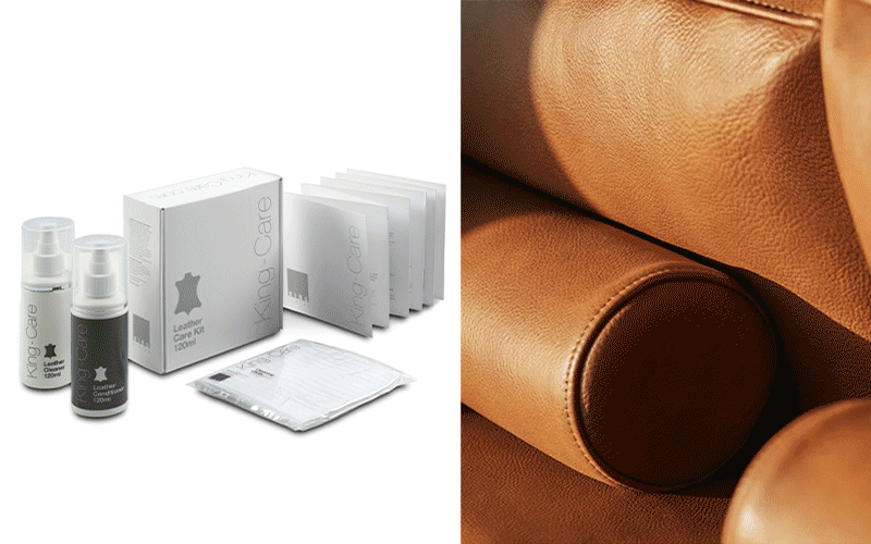 King-Care® recovering, fabric and leather care services | KING