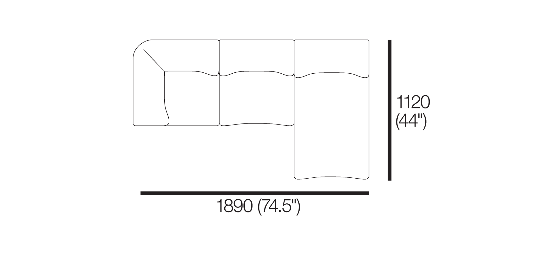 1977 Mini Sofa - Sofas - Living - Shop