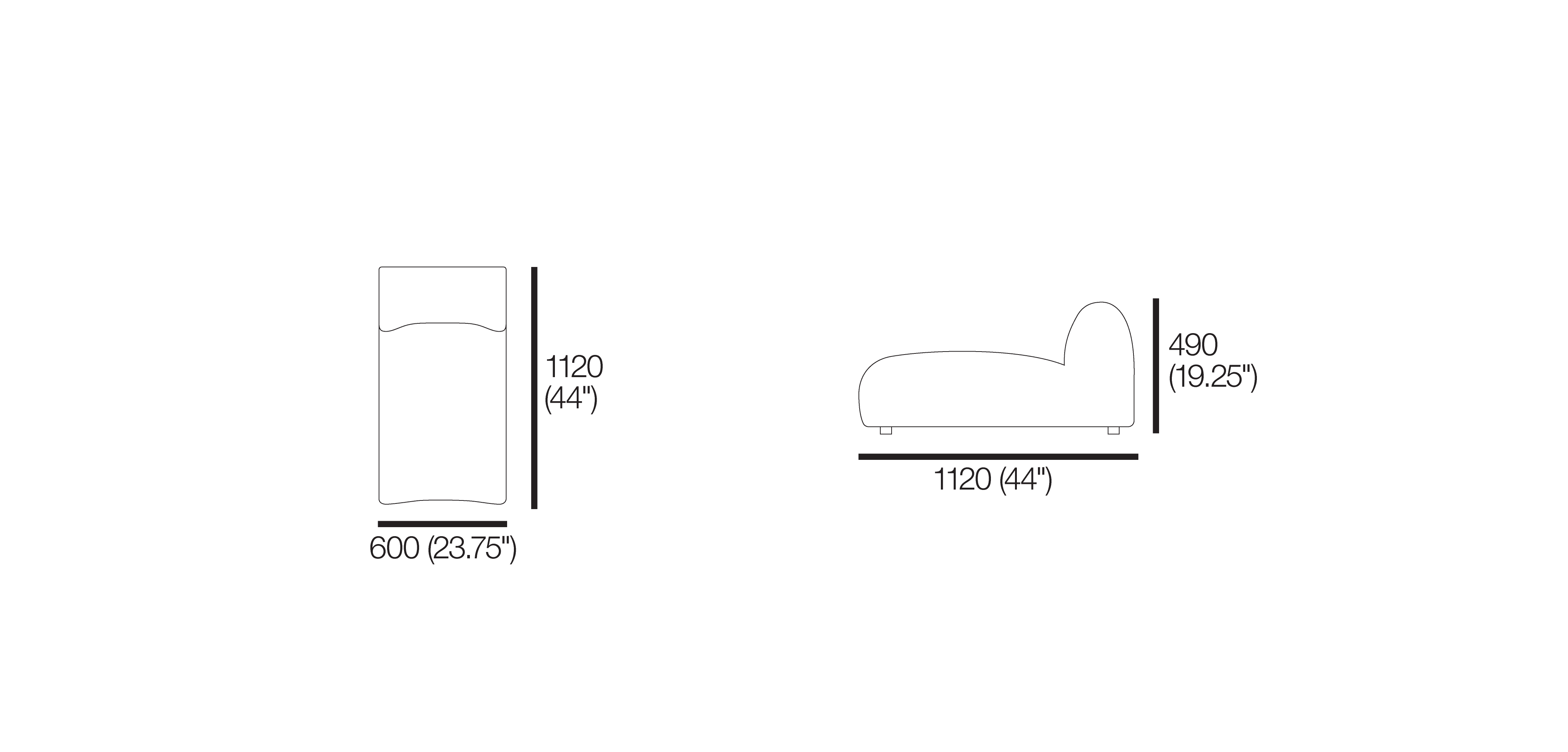 1977 Mini Chaise | King Living