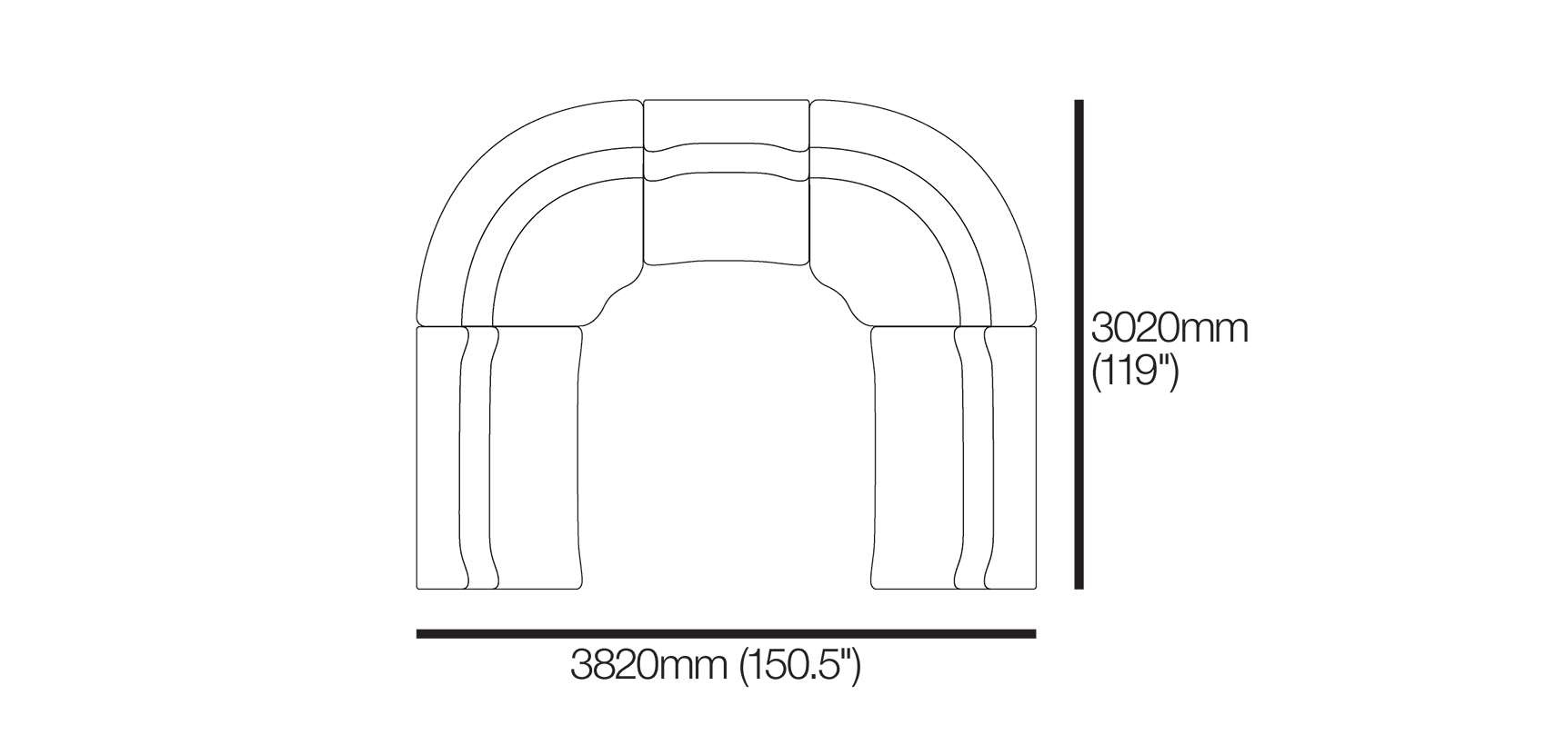 U Shape Sofas & Lounges | Award Winning Designs