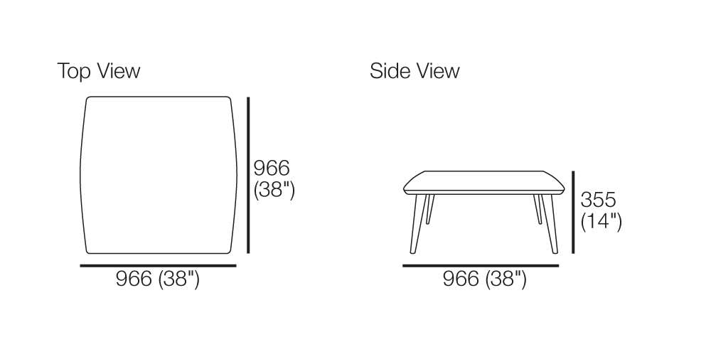 Mars Coffee Table - Mars | Timber Veneer | Marble