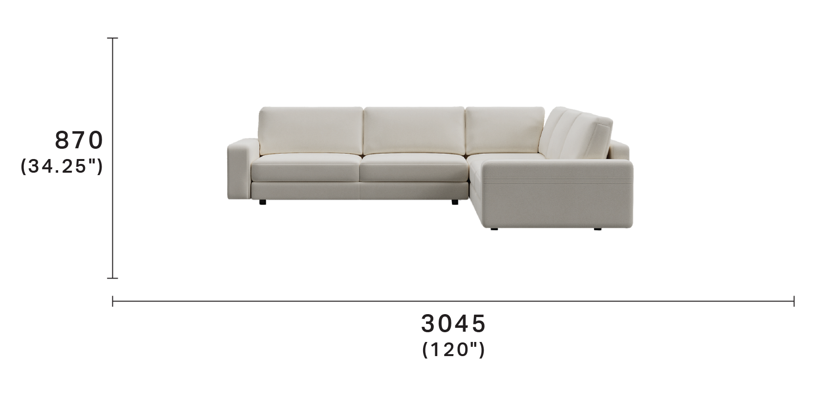 Concerto Modular Sofa - Curved Sofa | Modular Flexibility | Lounge | Couch