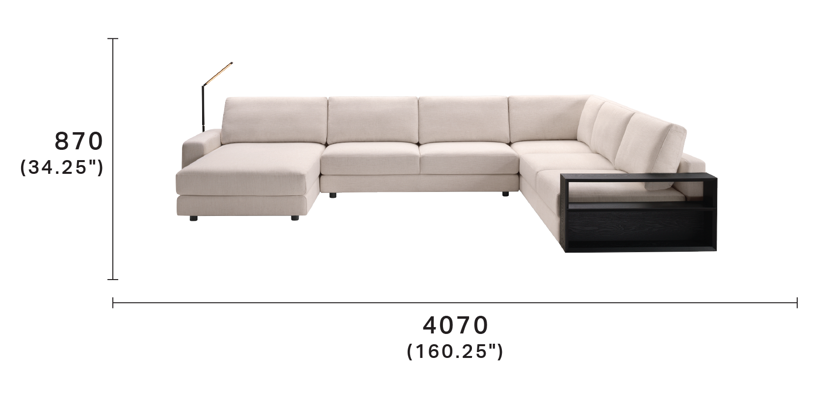 Concerto Modular Sofa - Curved Sofa | Modular Flexibility | Lounge | Couch