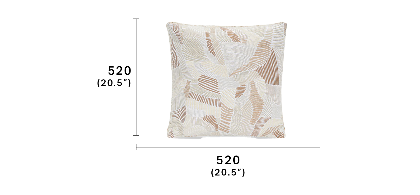 Blissful Cushion – Sand