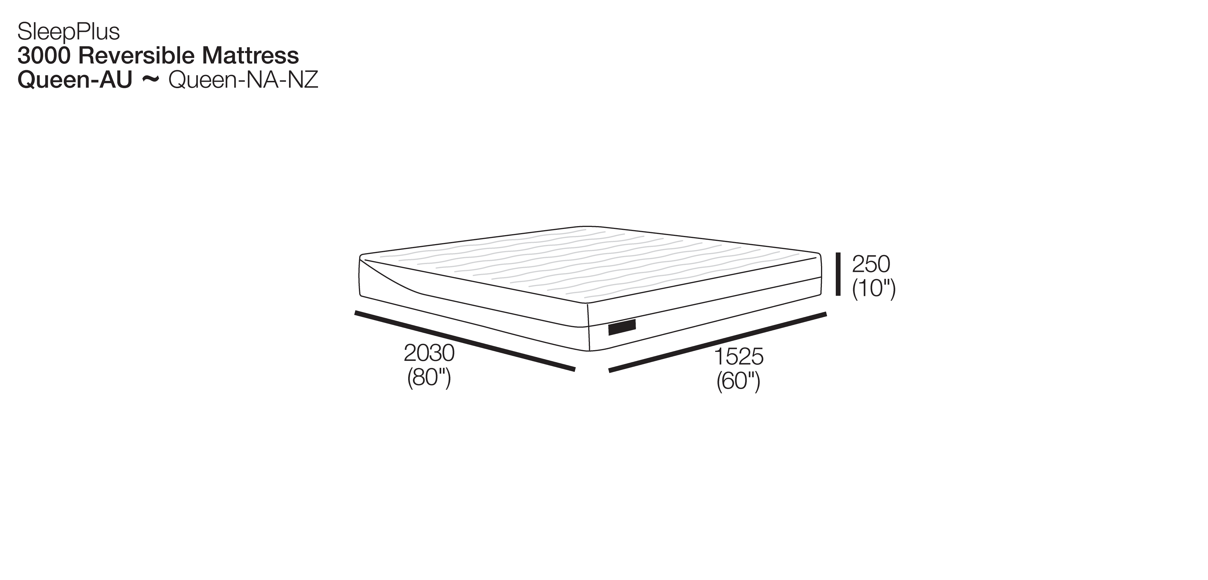 Sleep+® 3000 Mattress