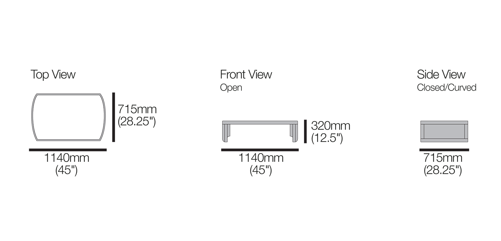 Solara Outdoor Coffee & Side Tables