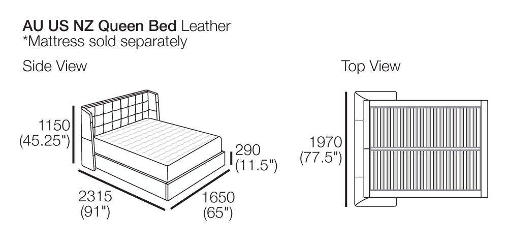 Symphony Storage Bed | King Living