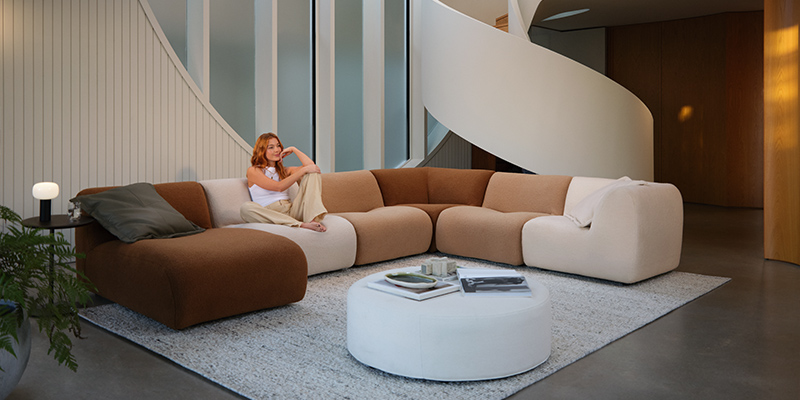 1977 Sofa | Timeless modular sofa design | King Living | King Living